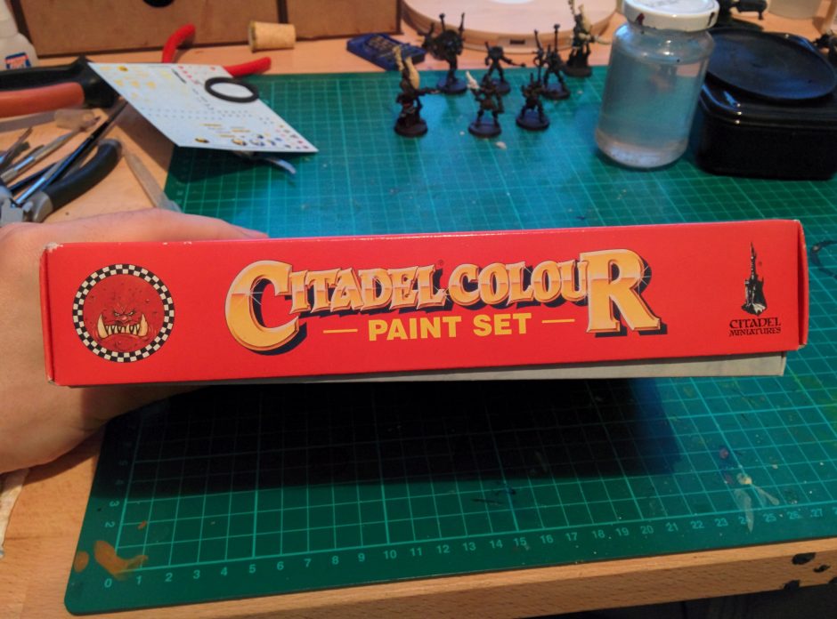 Unboxing - Citadel Colour Paint Set 1994 (The start of my "Whats in the ...