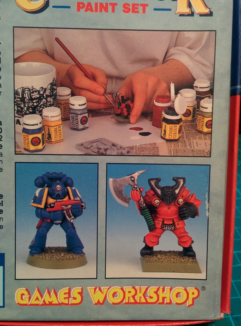 Unboxing – Citadel Colour Paint Set 1994 (The start of my “Whats in the ...