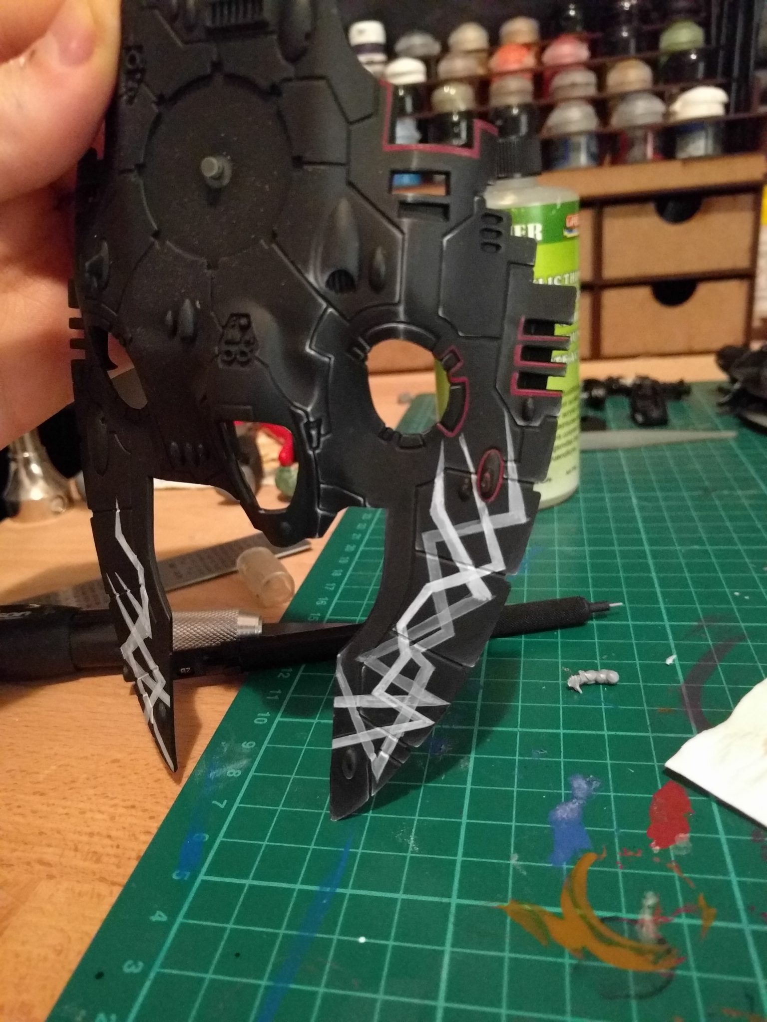 3rd Edition Eldar Fire Prism Ulthwe Painting Tutorial with no guidance ...