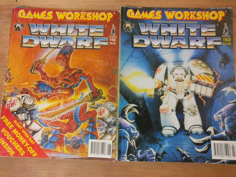 White Dwarf Covers Back and Front - Hutber's Warhammer