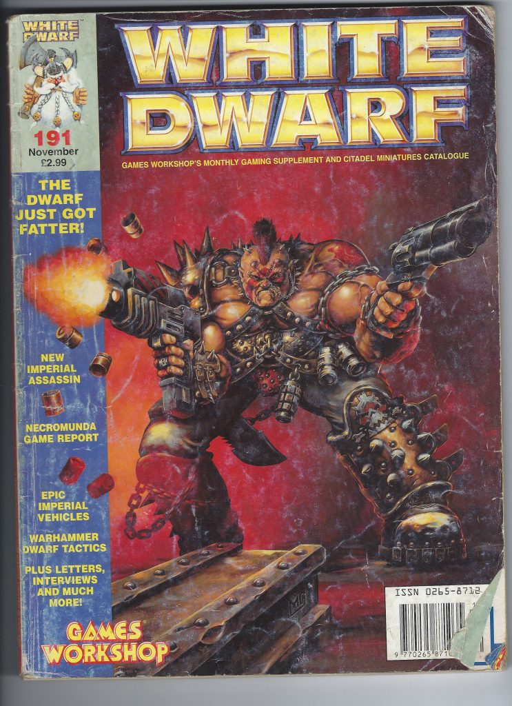 White Dwarf Covers Back and Front - Hutber's Warhammer