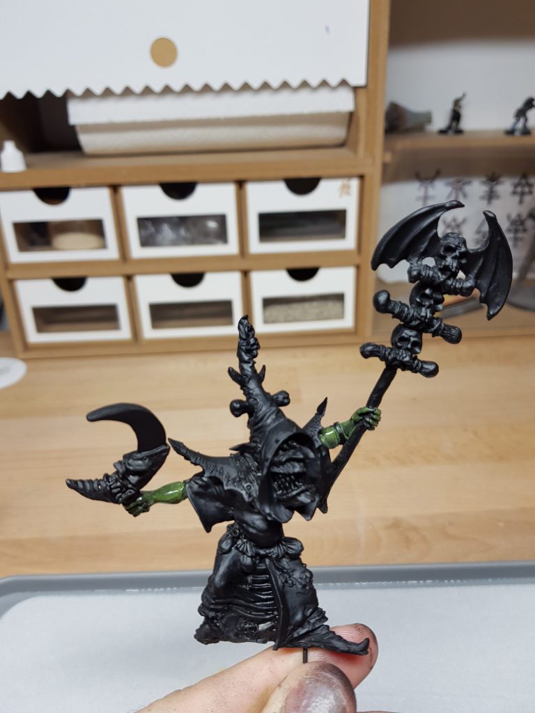 WIP – Forgeworld Shaman Goblin – Hutber's Warhammer