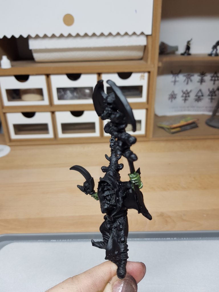 WIP – Forgeworld Shaman Goblin – Hutber's Warhammer