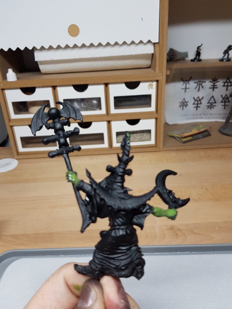 WIP - Forgeworld Shaman Goblin - Hutber's Warhammer