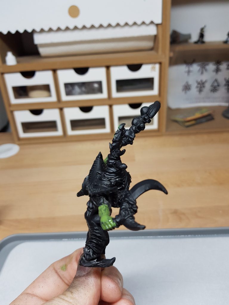WIP – Forgeworld Shaman Goblin – Hutber's Warhammer
