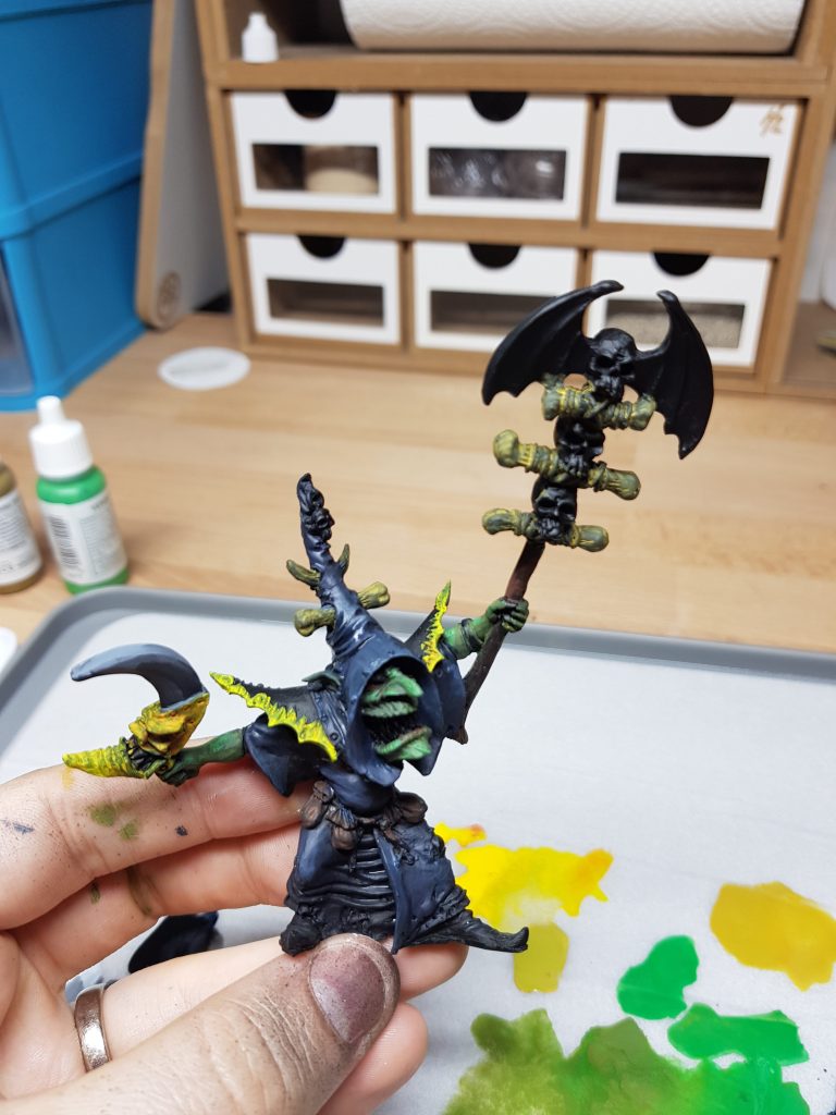 WIP – Forgeworld Shaman Goblin – Hutber's Warhammer