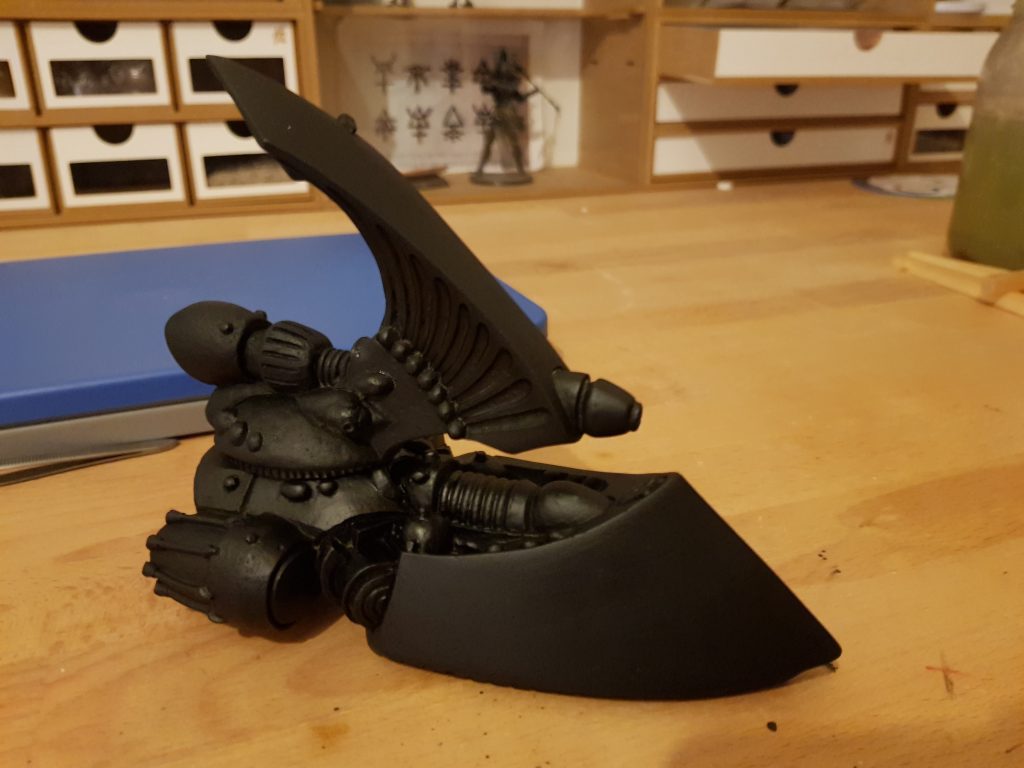 Eldar Wave Serpent – Rouge Trader Armorcast – Hutber's Warhammer