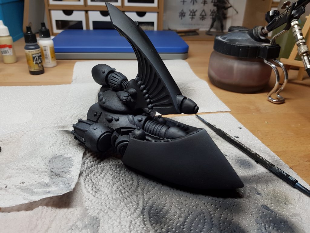 Eldar Wave Serpent – Rouge Trader Armorcast – Hutber's Warhammer