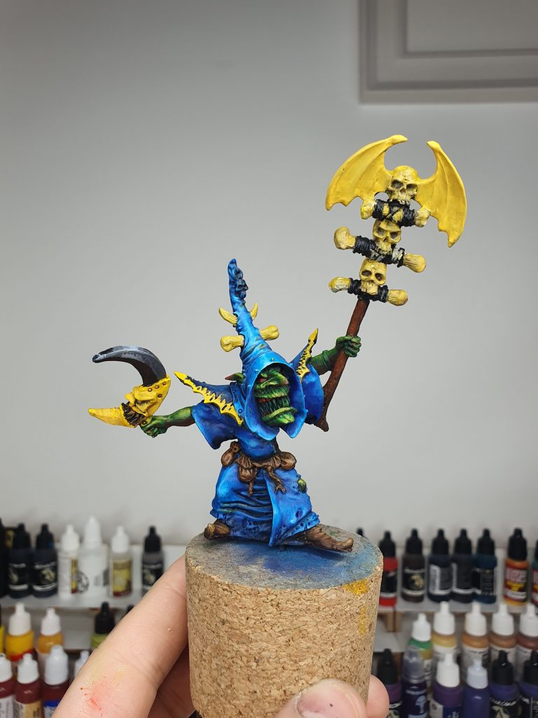 WIP – Forgeworld Shaman Goblin – Hutber's Warhammer