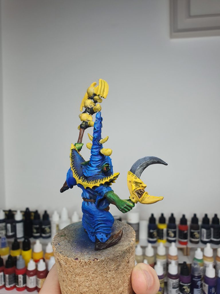 WIP – Forgeworld Shaman Goblin – Hutber's Warhammer