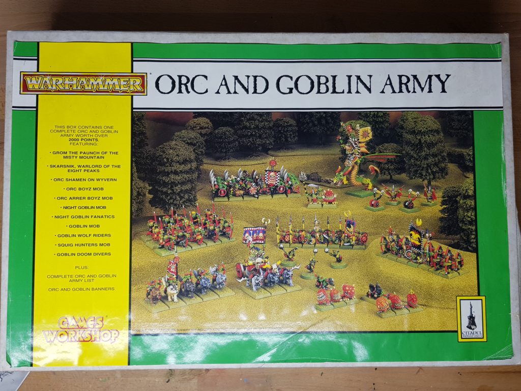 Orc and Goblin Army Box 4th Edition – Warhammer Fantasy – Hutber's ...
