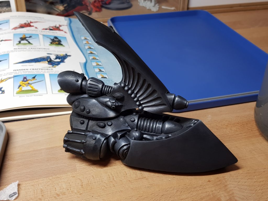 Eldar Wave Serpent – Rouge Trader Armorcast – Hutber's Warhammer