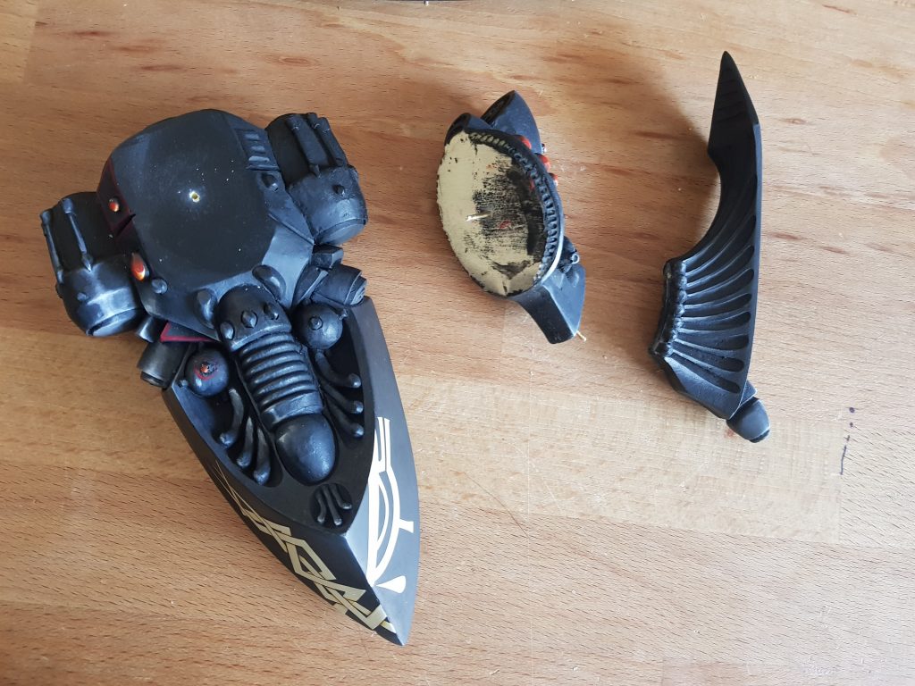Eldar Wave Serpent - Rouge Trader Armorcast - Hutber's Warhammer
