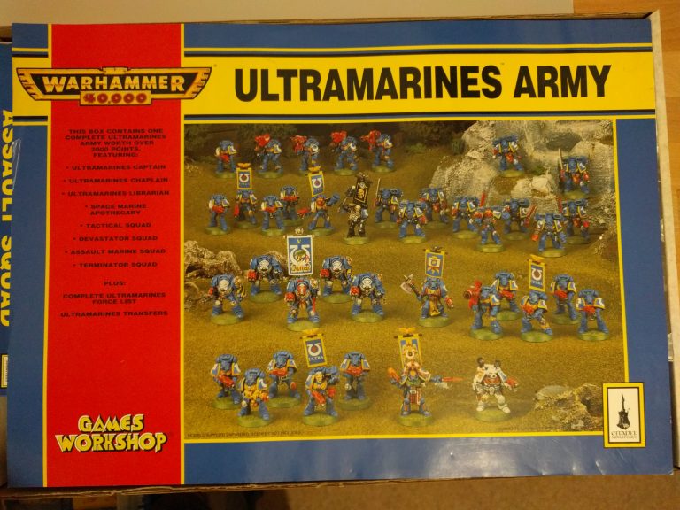 Space Marine Ultramarines Army Box 2000pts 2nd Edition – Hutber's Warhammer