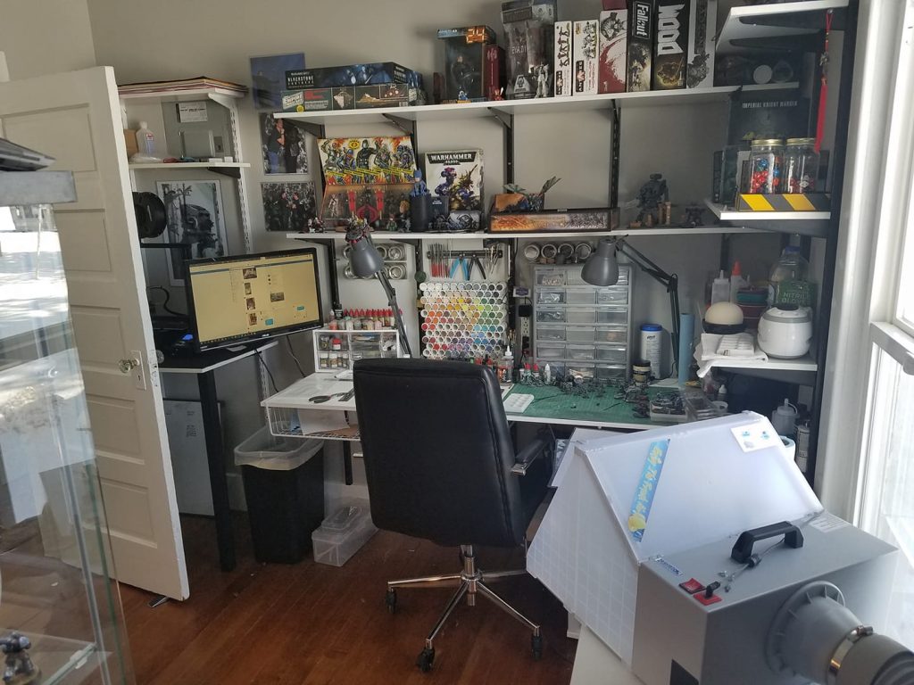 Desk Ideas - Wargaming Desks - Hutber's Warhammer