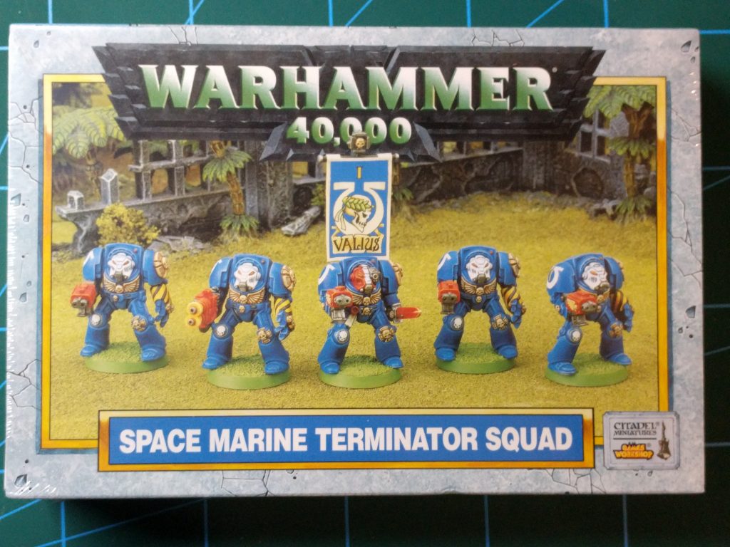 3rd Edition Sealed Space Marine Terminator Squad – Hutber's Warhammer