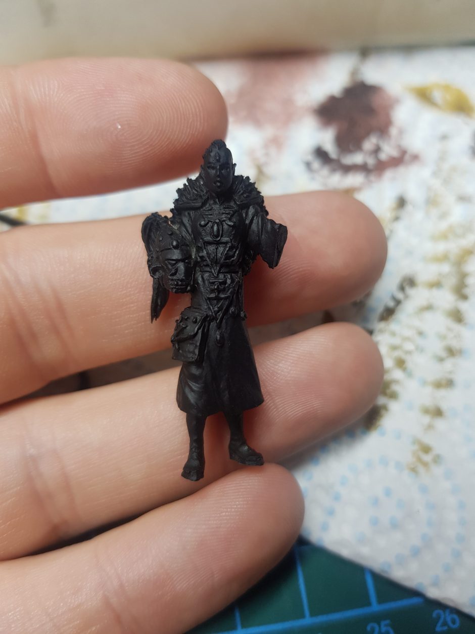 Arquellia of the Ulthwé Craftworld by her pet Grynix – Hutber's Warhammer